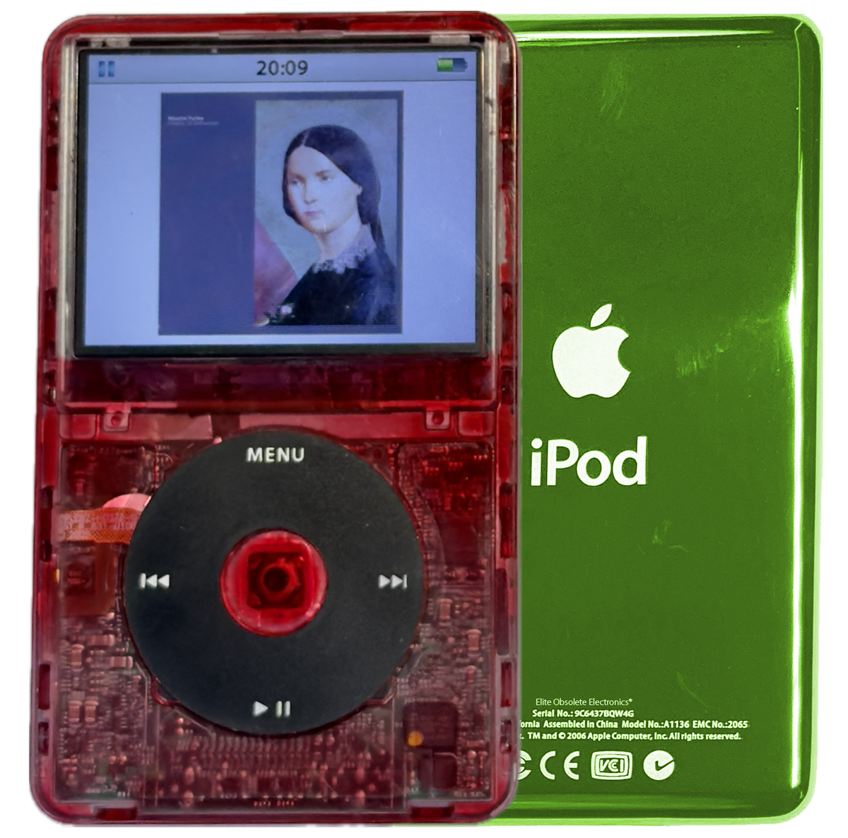 New Apple iPod Video Classic 5th & 5.5 Enhanced Red Atomic Ruby / Blac – Elite Obsolete Electronics