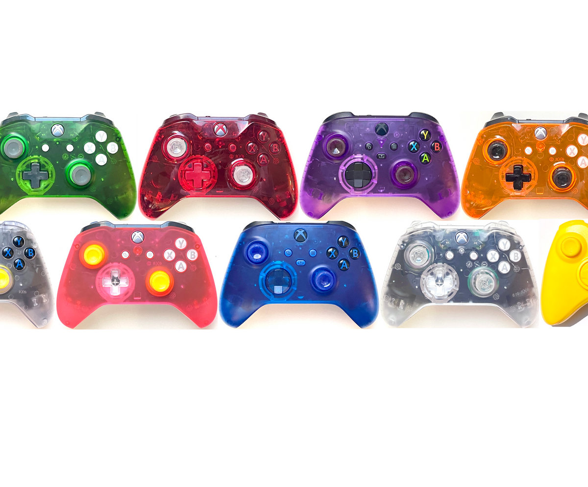 Xbox Controllers – Tagged "Transparent" – Elite Obsolete Electronics