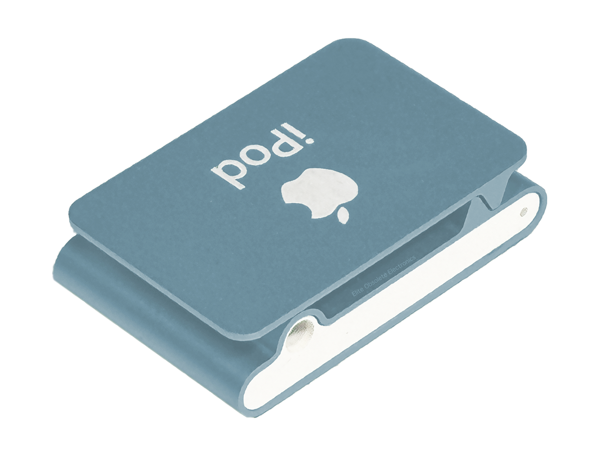 Used Apple iPod Shuffle 2nd Generation 1GB Light Blue A1204 MB227LL/A ...