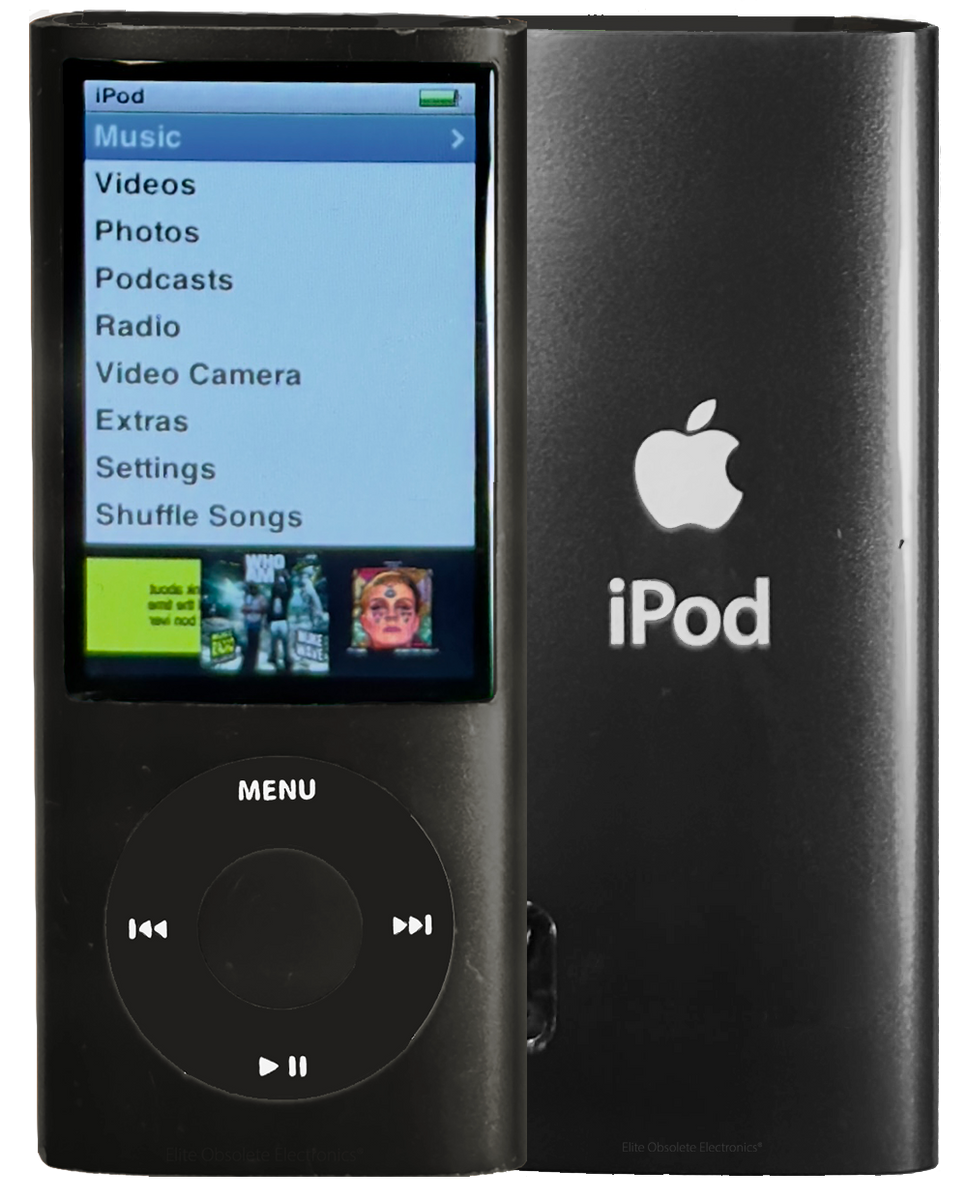 Refurbished Apple iPod Nano 5th Generation 8GB 16GB Black A1320 MC031L ...