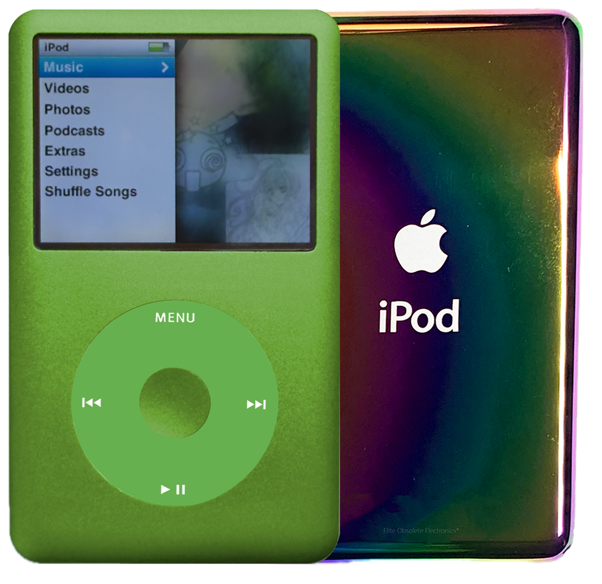 Elite Obsolete Electronics New Custom Apple iPod Classic 6th 7th ...