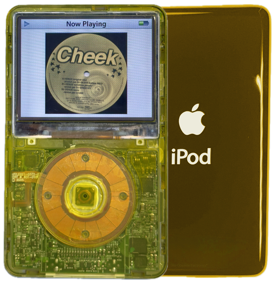 New Apple iPod Video Classic 5th & 5.5 Enhanced Atomic Yellow Beam / A ...