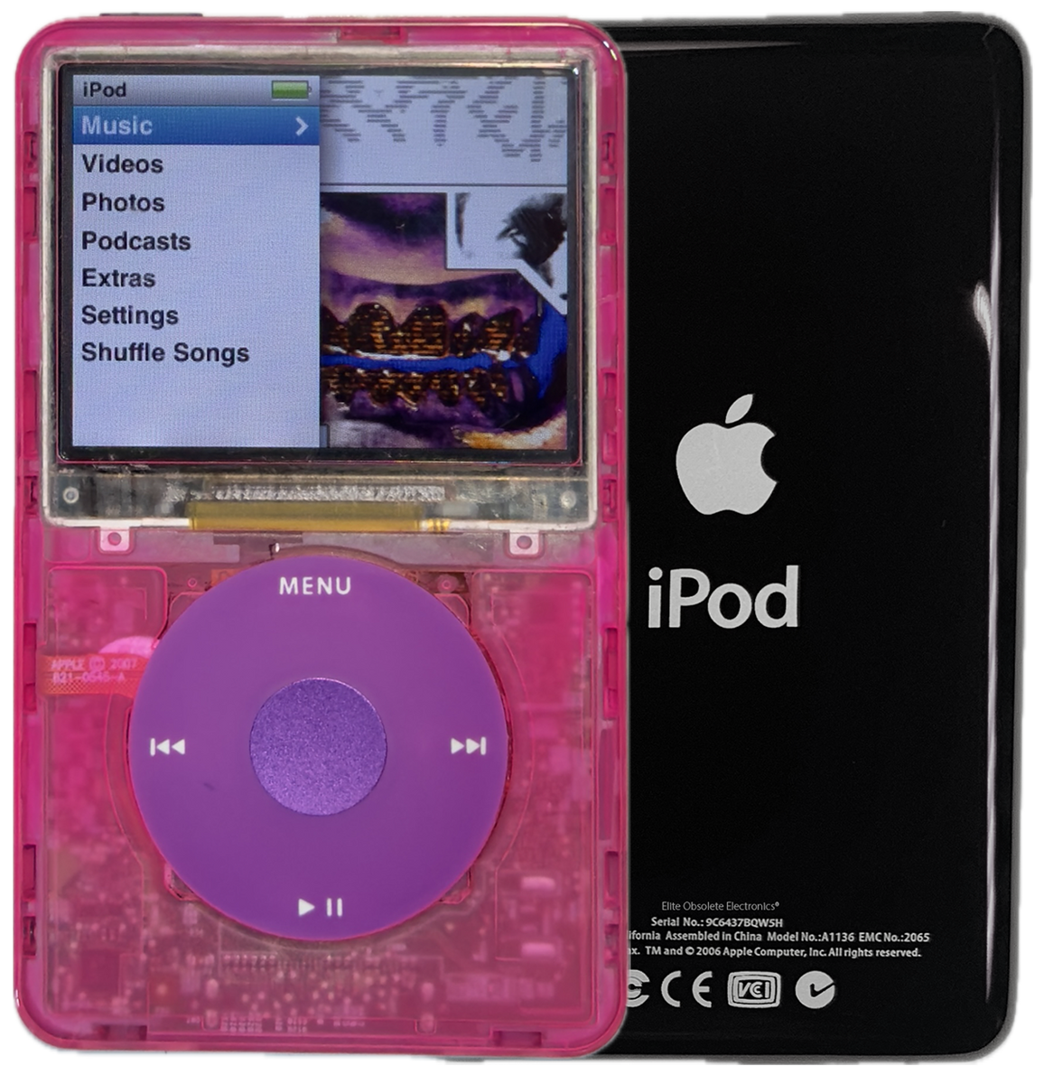 New Apple iPod Classic 6th & 7th Generation Atomic Pink Bubblegum / Pi ...