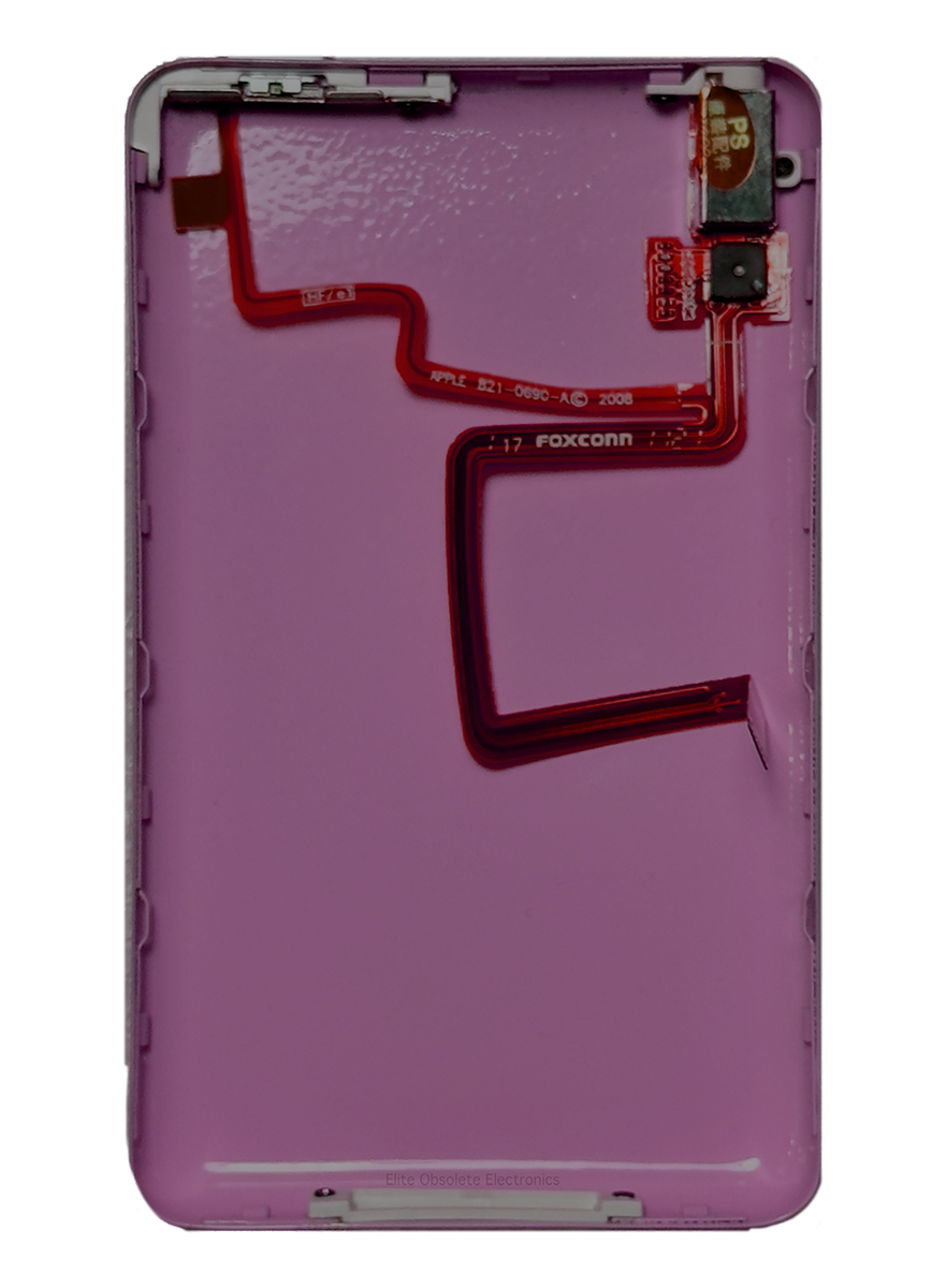 Thin Glossy Plum Purple Fully Blank Backplate for Apple iPod Video Cla ...