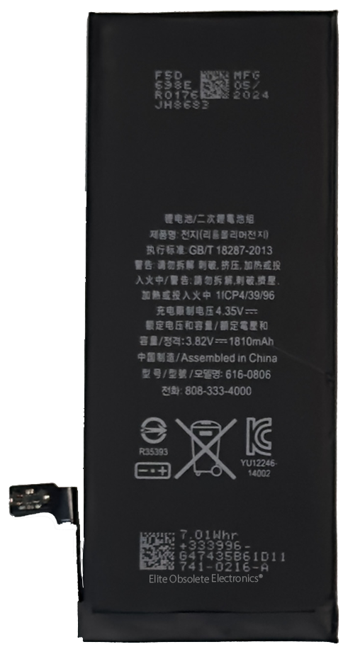 New 1810mah Lithium Ion Battery for Apple iPhone 6 A1549 A1586 A1589 ...