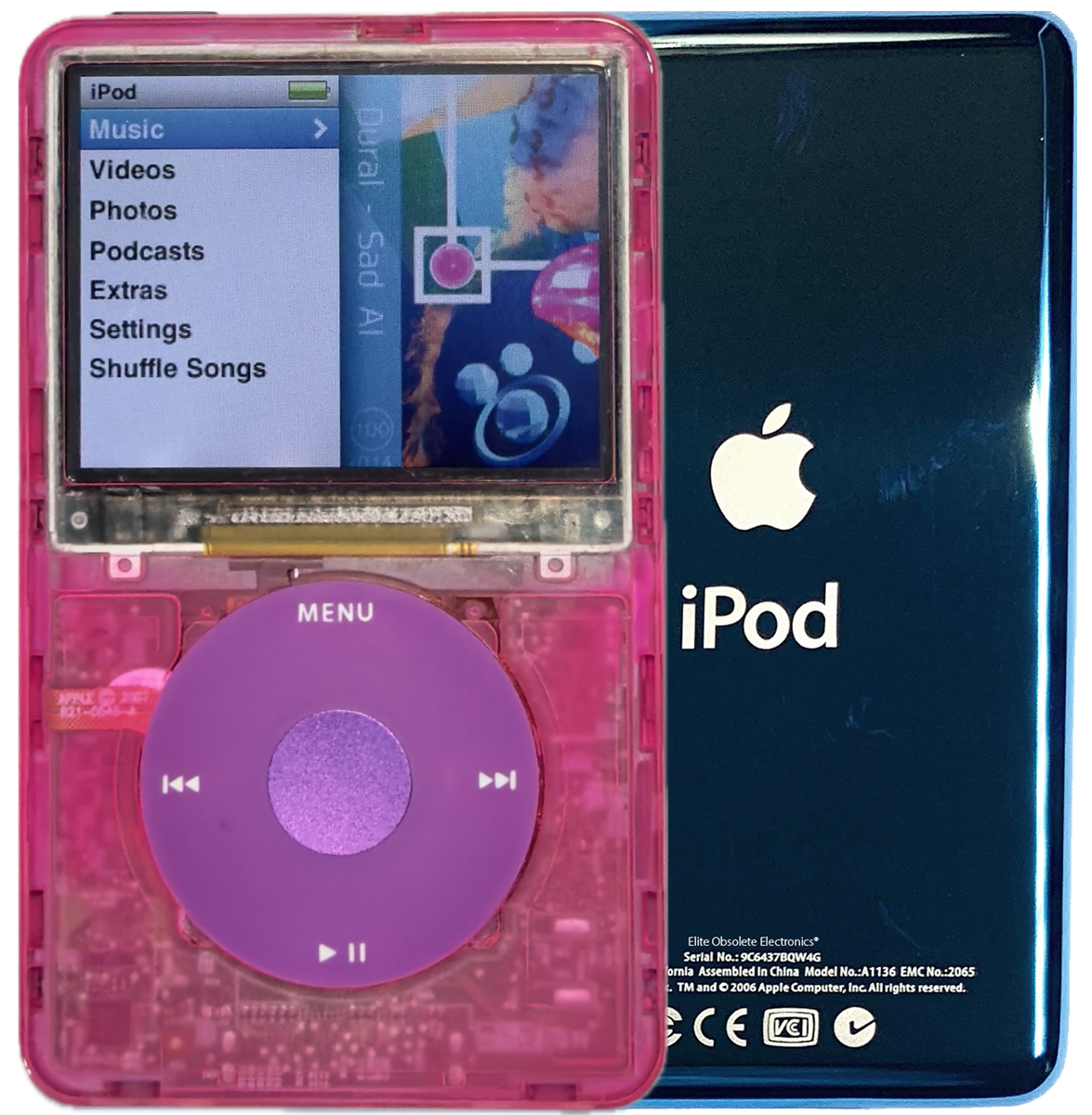 New Apple iPod Classic 6th & 7th Generation Atomic Pink Bubblegum / Pi ...