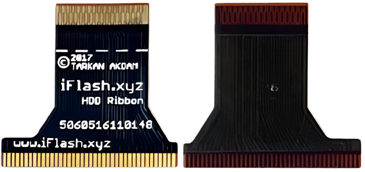New Tarkan iFlash 40-Pin ZIF HDD Flex Cable for Apple iPod Video & Cla ...