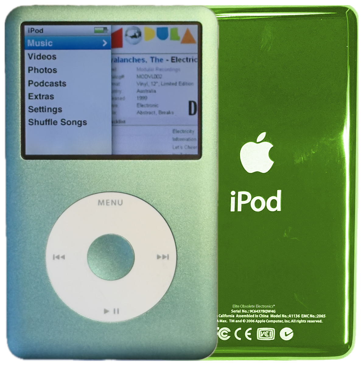 Elite Obsolete Electronics New iPod Classic Black Gray Red 80GB - 1TB