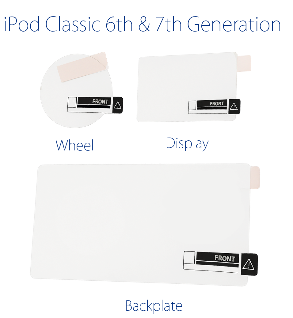 Clear Plastic Film Protectors for Screen Lens Backplate Faceplate Clic ...