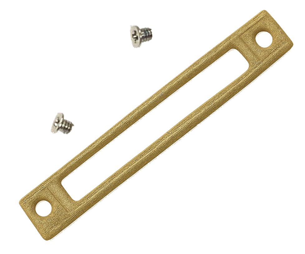 New Atomic Gold Metallic Transparent Clear Plastic Dock Bezel for Appl ...