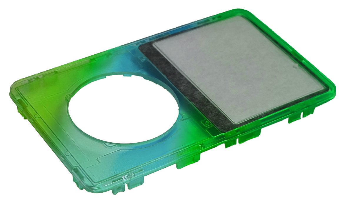 Atomic Green Dream Transparent Clear Faceplate For Apple iPod Video 5t ...