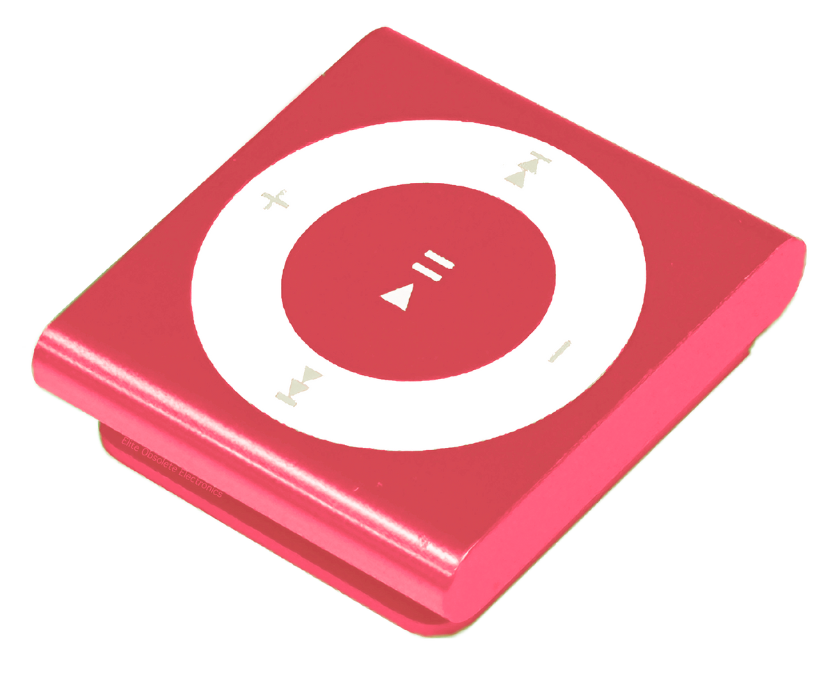 Waterproof Refurbished Apple iPod Shuffle 4th Generation 2GB Salmon Pi ...