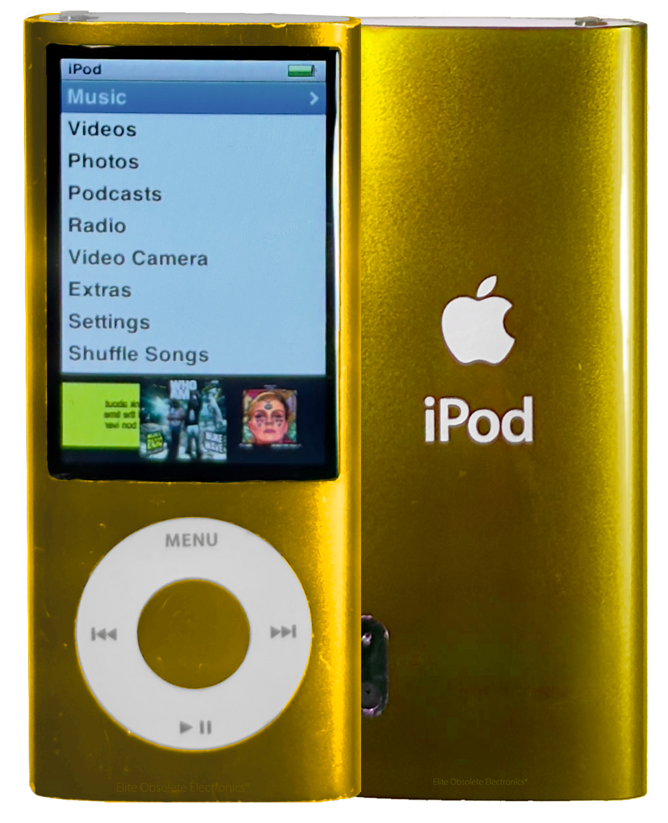 Refurbished Apple iPod Nano 5th Generation 8GB 16GB Yellow A1320 MC043 ...