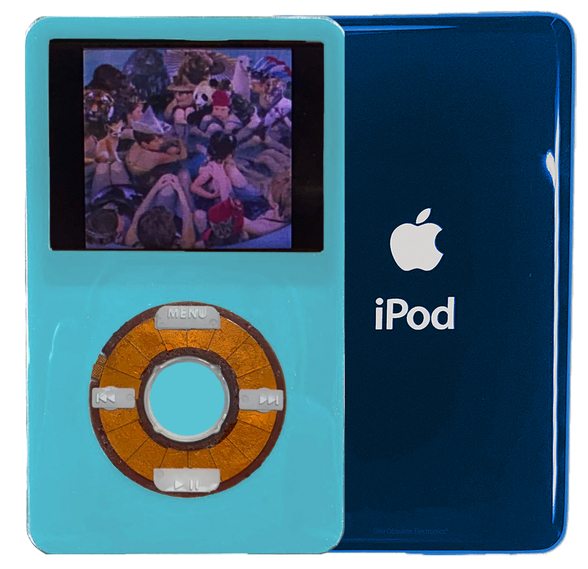 New Apple iPod Video Classic 5th 5.5 Enhanced Atomic Ocean Blue – Elite ...