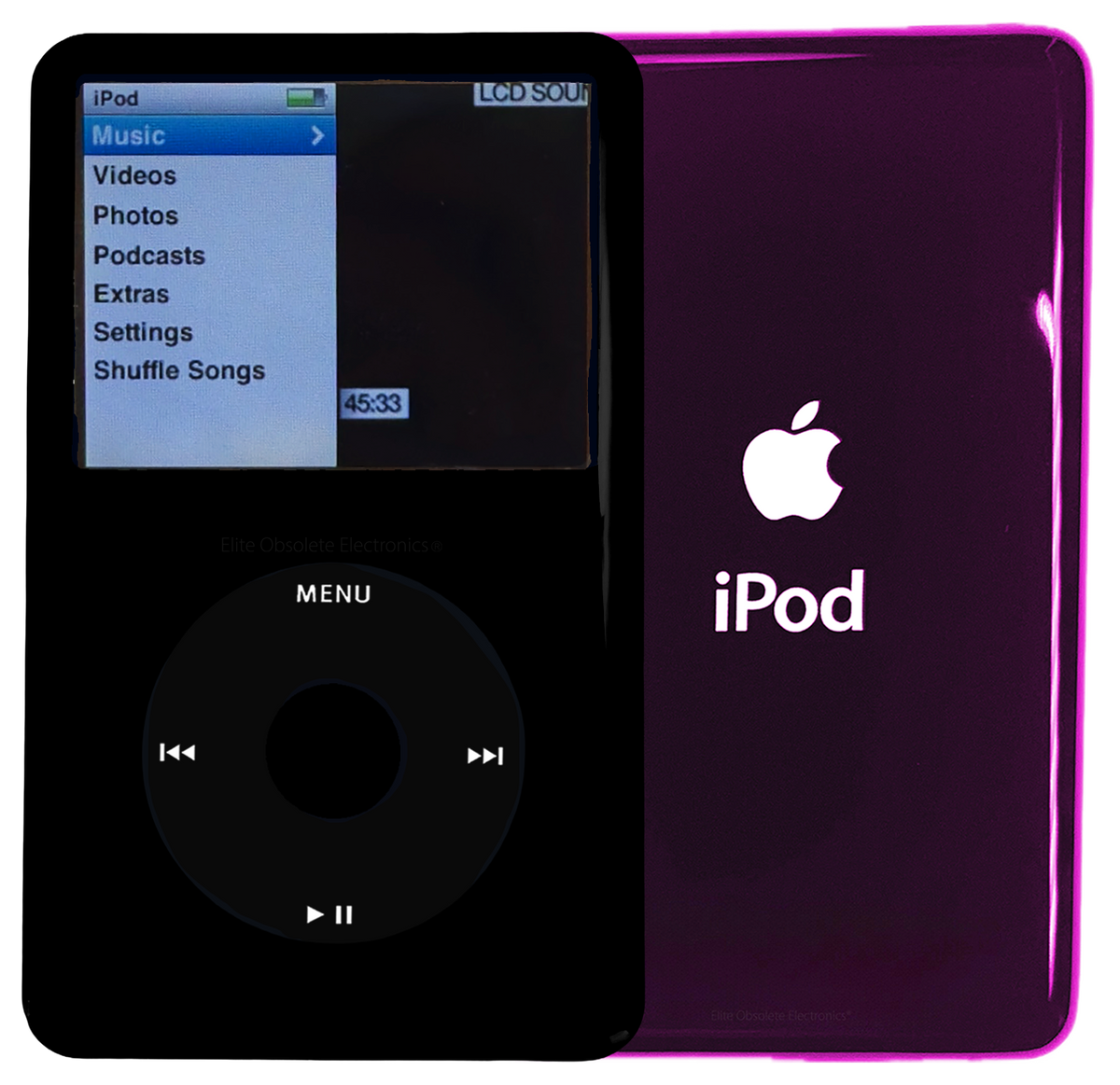 Elite Obsolete Electronics New iPod Classic Black Gray Red 80GB - 1TB