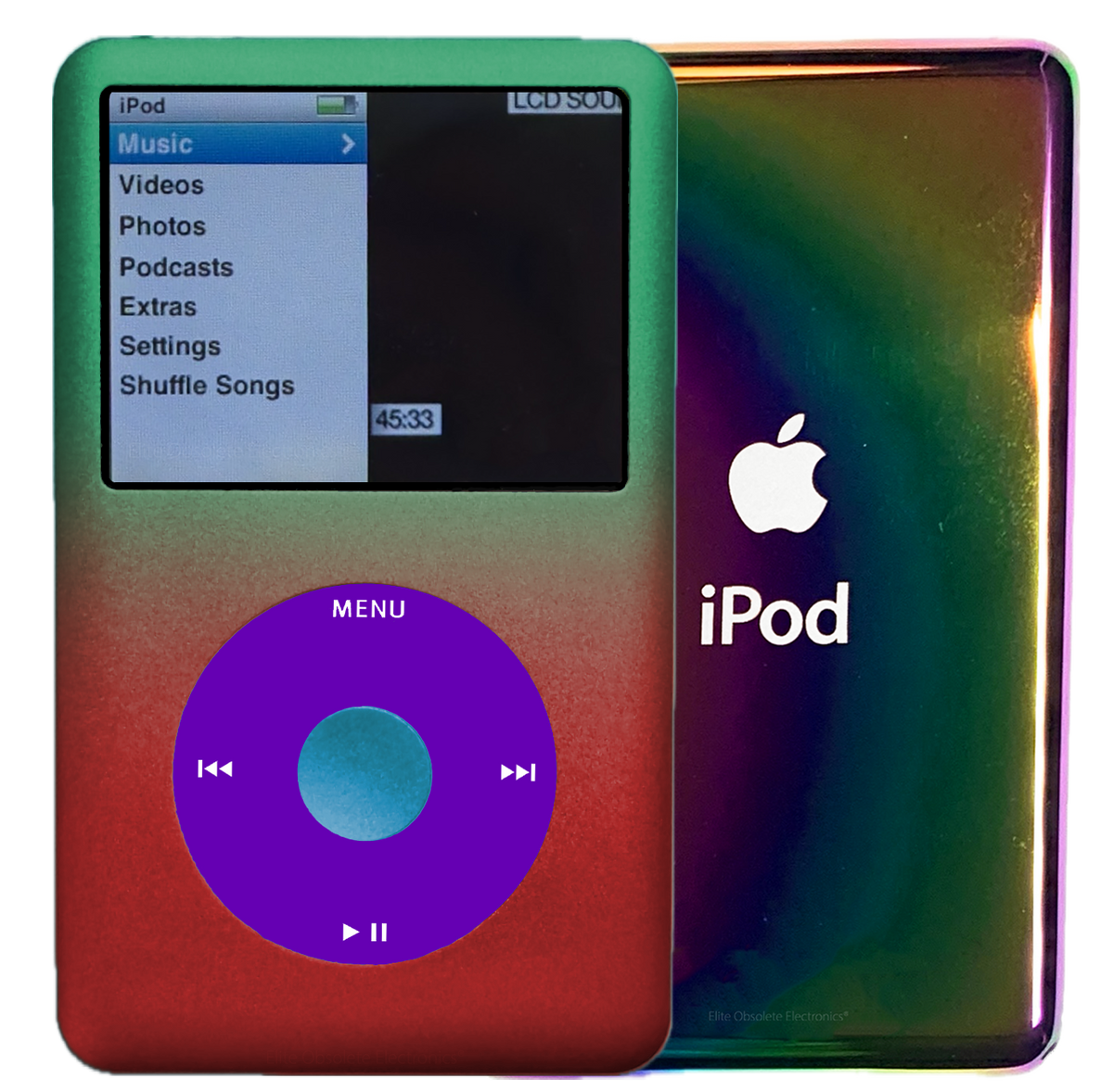 Elite Obsolete Electronics New iPod Classic Black Gray Red 80GB - 1TB