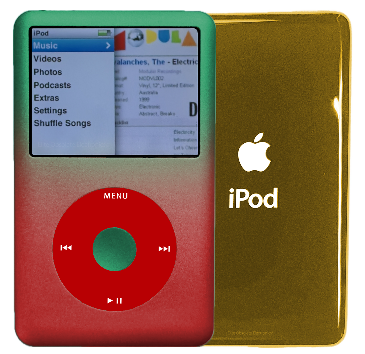 Elite Obsolete Electronics New iPod Classic Black Gray Red 80GB - 1TB