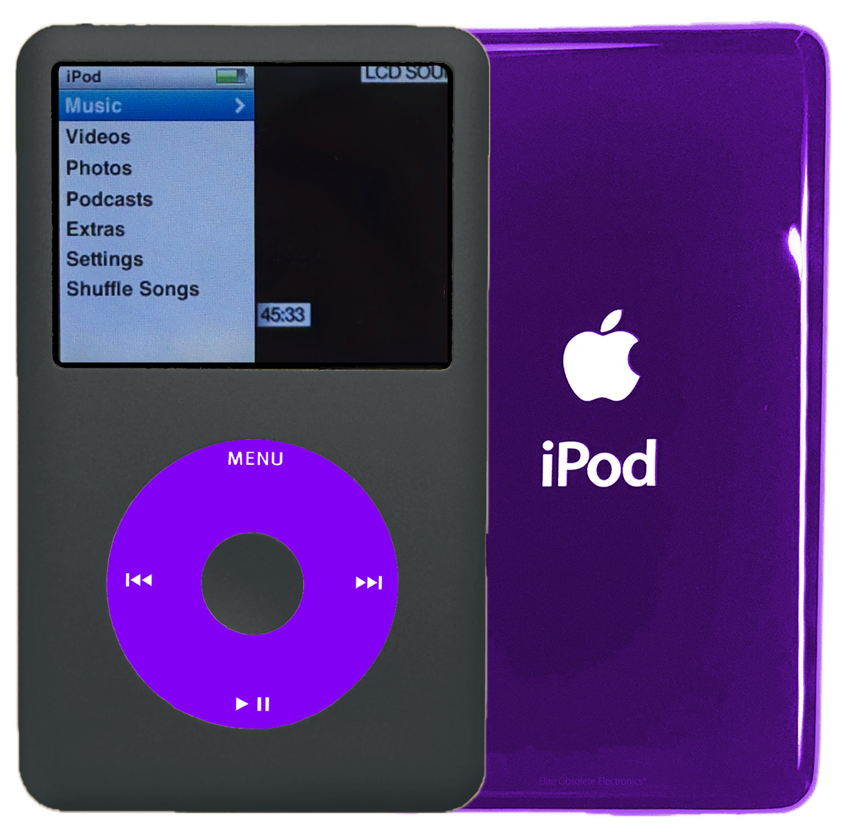 Elite Obsolete Electronics New iPod Classic Black Gray Red 80GB - 1TB