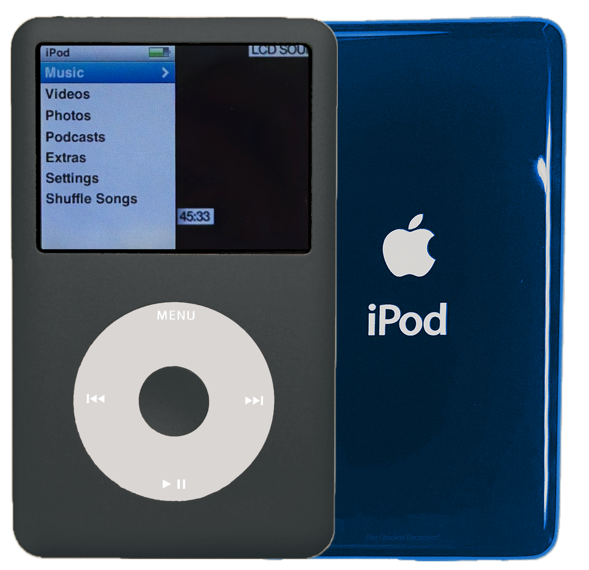 Elite Obsolete Electronics New iPod Classic Black Gray Red 80GB - 1TB