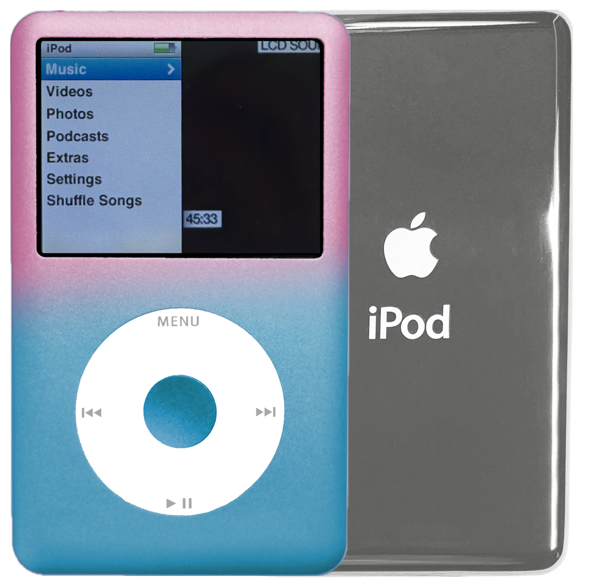 Elite Obsolete Electronics New Custom Apple iPod Classic 6th 7th Generation