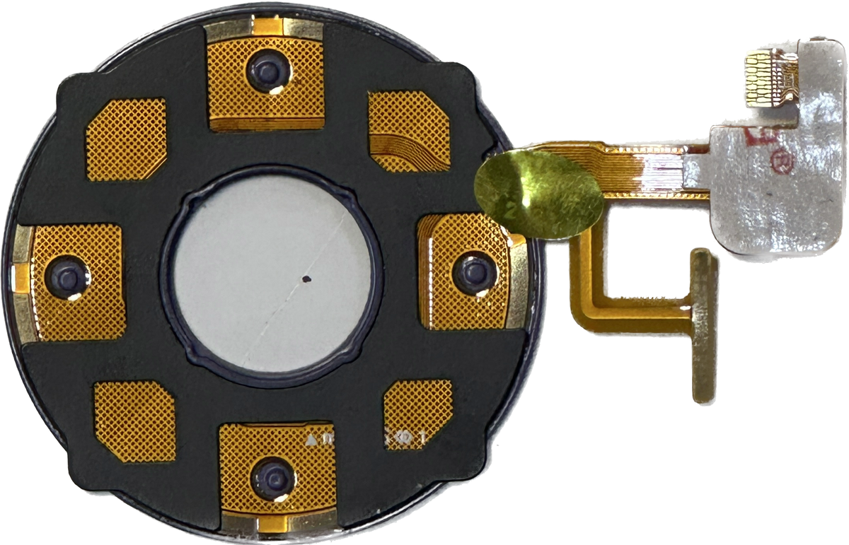 Polychrome Blue Green Purple Click Wheel Flex for Apple iPod Video ...