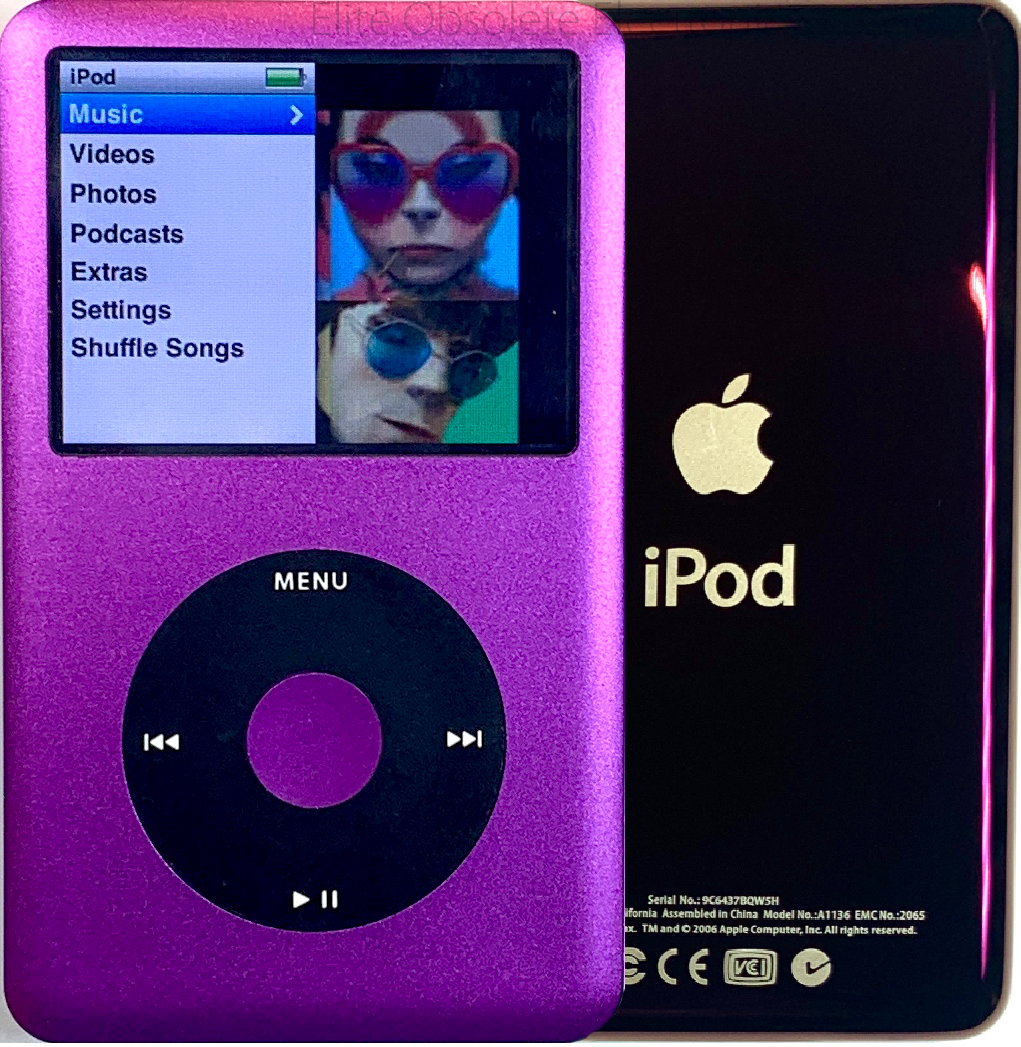 Elite Obsolete Electronics New iPod Classic Black Gray Red 80GB - 1TB