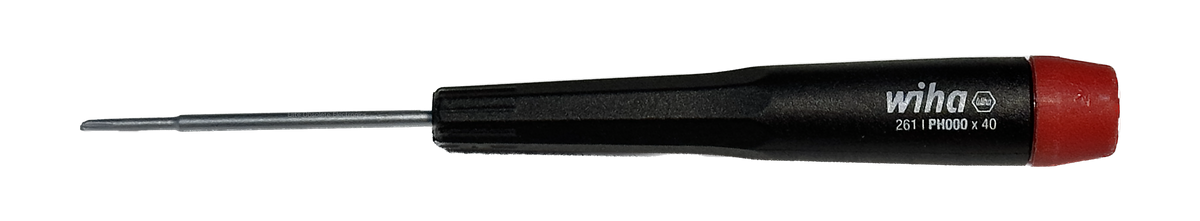 New Wiha 261 PH #000 x 40mm Magnetic Steel-Tip Phillips Head Screwdriv ...